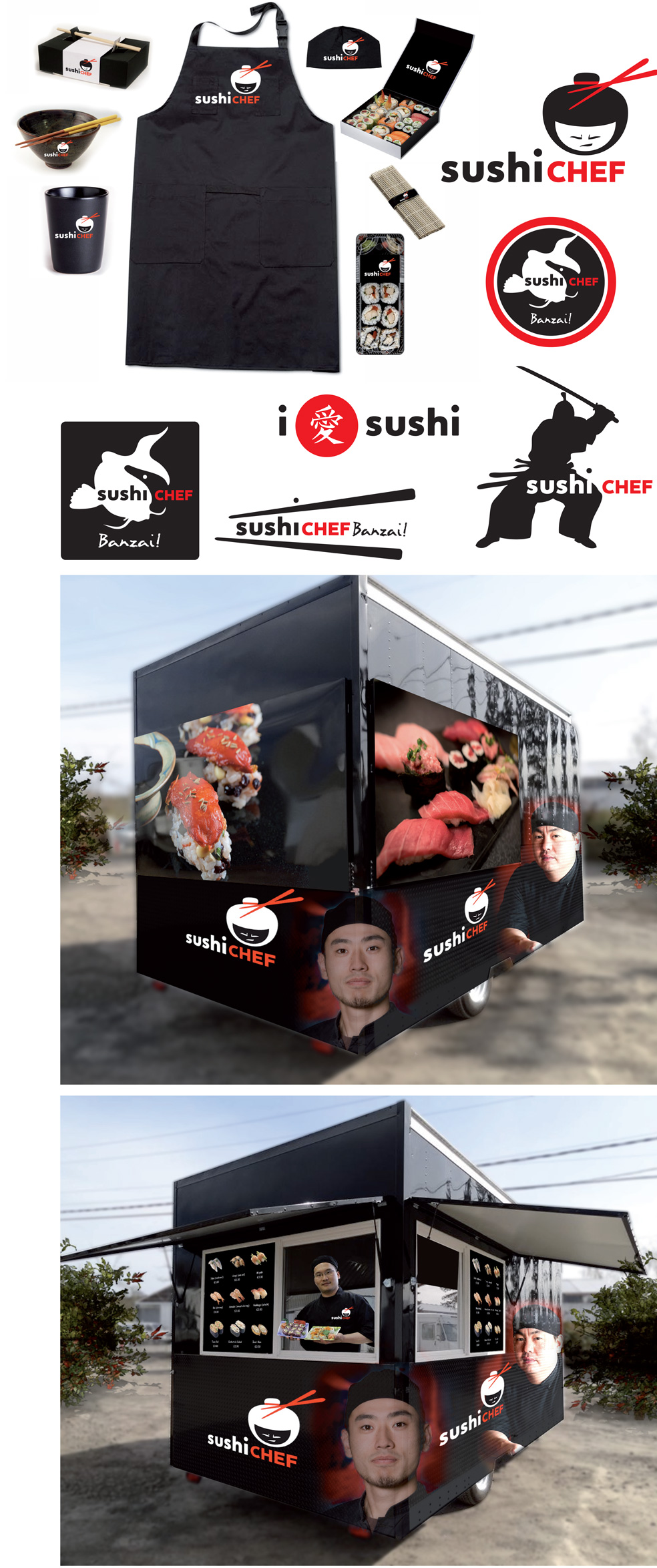 SUSHI FOOD TRUCK – Experience unique brand creation